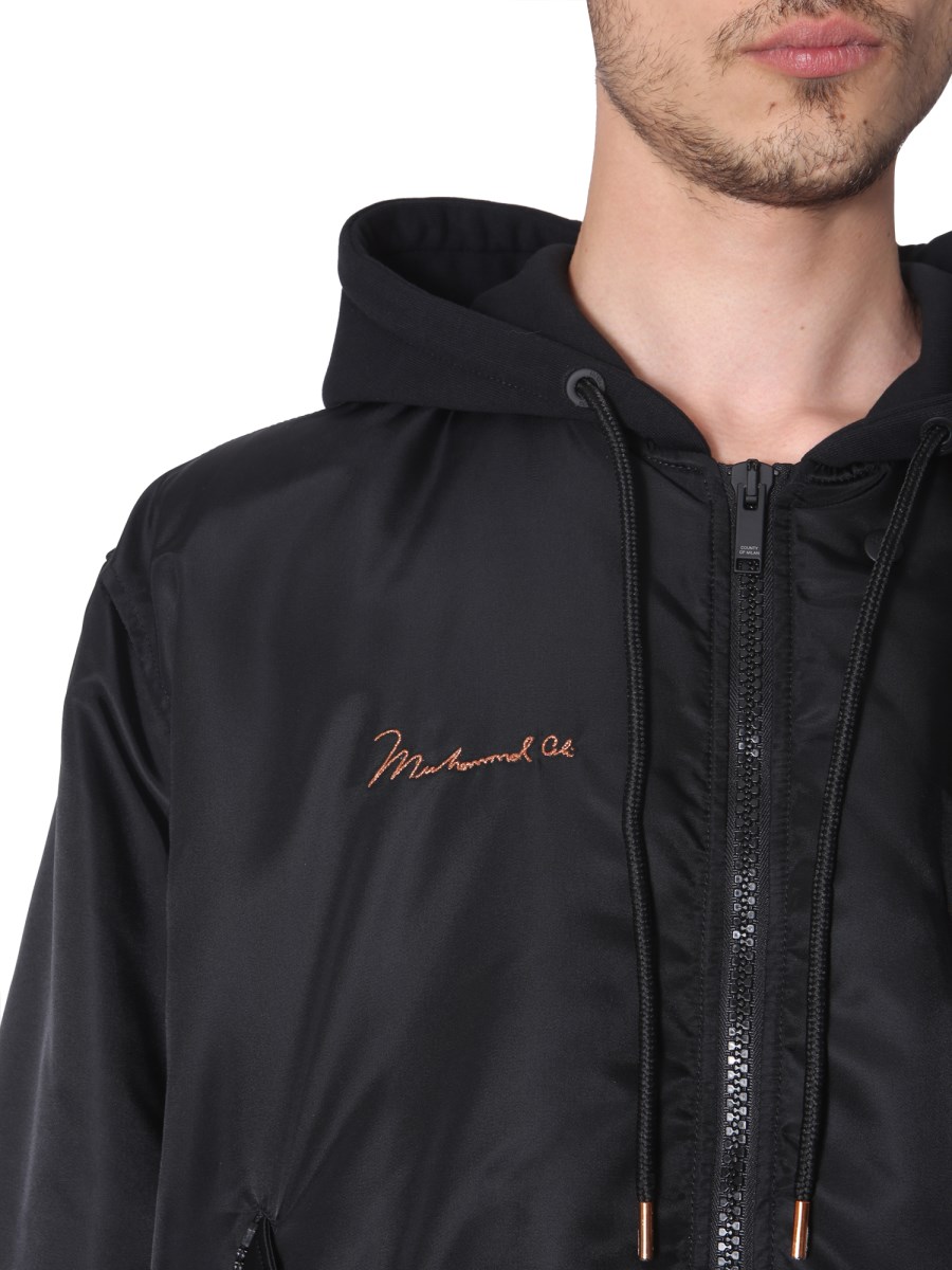 MARCELO BURLON COUNTY OF MILAN - MUHAMMAD ALI SPORTS BOMBER MARCELO BURLON COUNTY OF MILAN - MUHAMMAD ALI SPORTS BOMBER