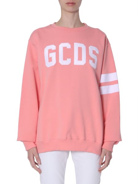 Gcds Felpa In Cotone Con Logo Donna - Eleonora Bonucci Gcds Felpa In Cotone Con Logo Donna - Eleonora Bonucci