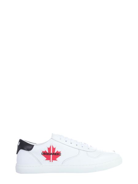 Dsquared "maple Gym" Leather Sneakers Men - Eleonora Bonucci