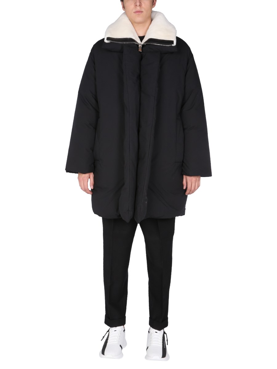 GIVENCHY - OVERSIZE FIT FAUX FUR DOWN JACKET - Eleonora Bonucci