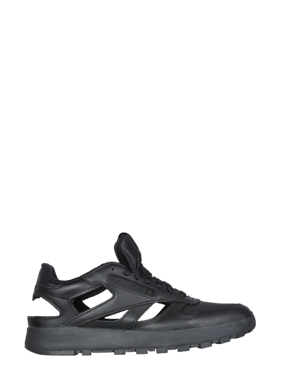 MAISON MARGIELA X REEBOK - TABI LEATHER SNEAKER WITH CUT OUT DETAILS ...