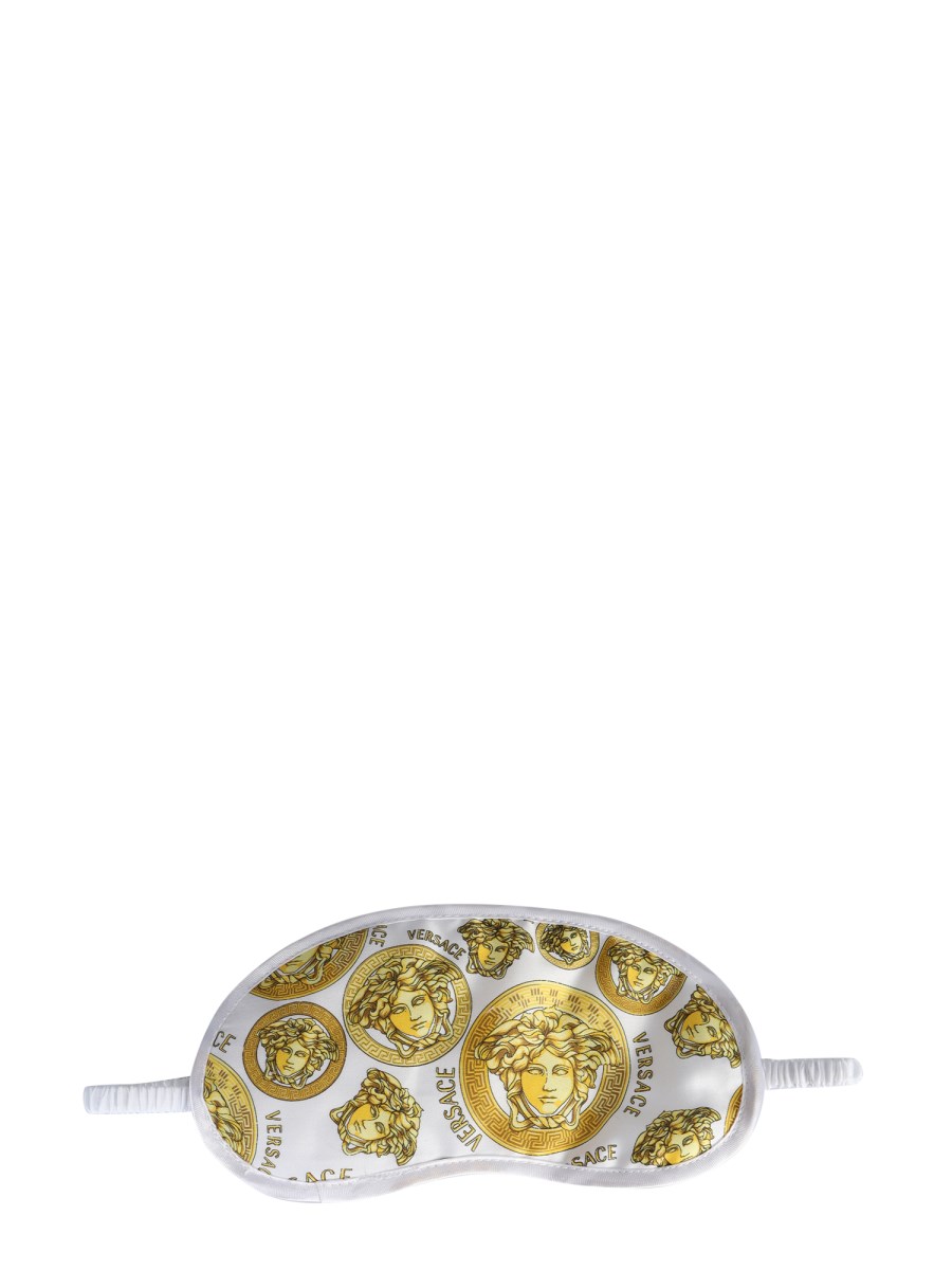 VERSACE - NIGHT MASK WITH MEDUSA AMPLIFEID PRINT - Eleonora Bonucci