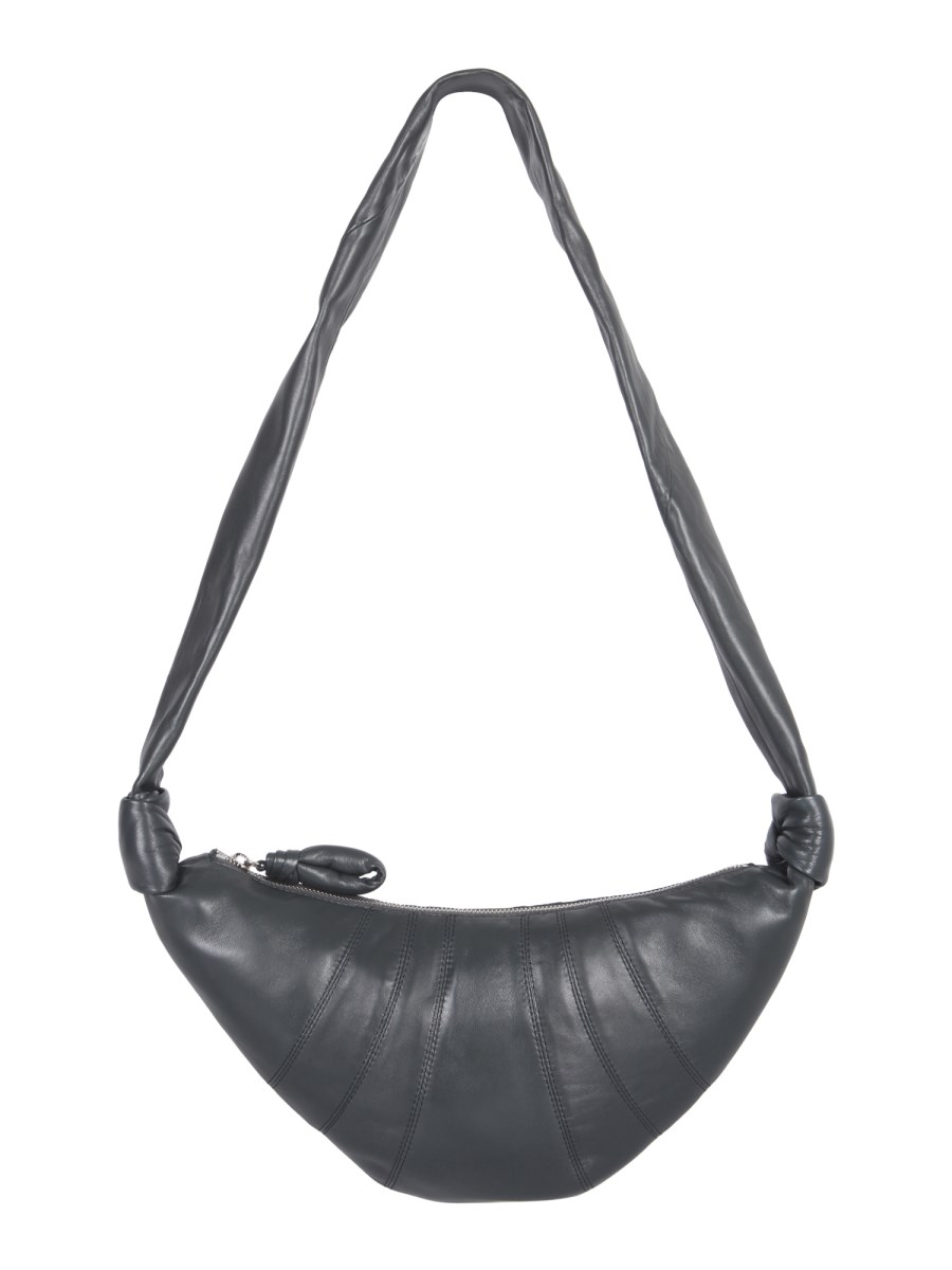 LEMAIRE - SMALL LEATHER CROISSANT BAG - Eleonora Bonucci