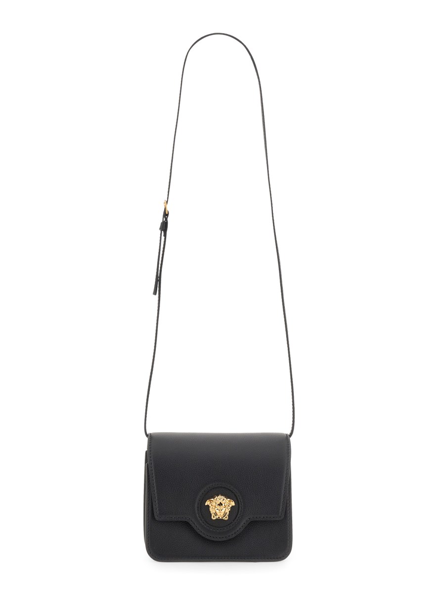 VERSACE - LLA MEDUSA LEATHER SHOULDER BAG - Eleonora Bonucci
