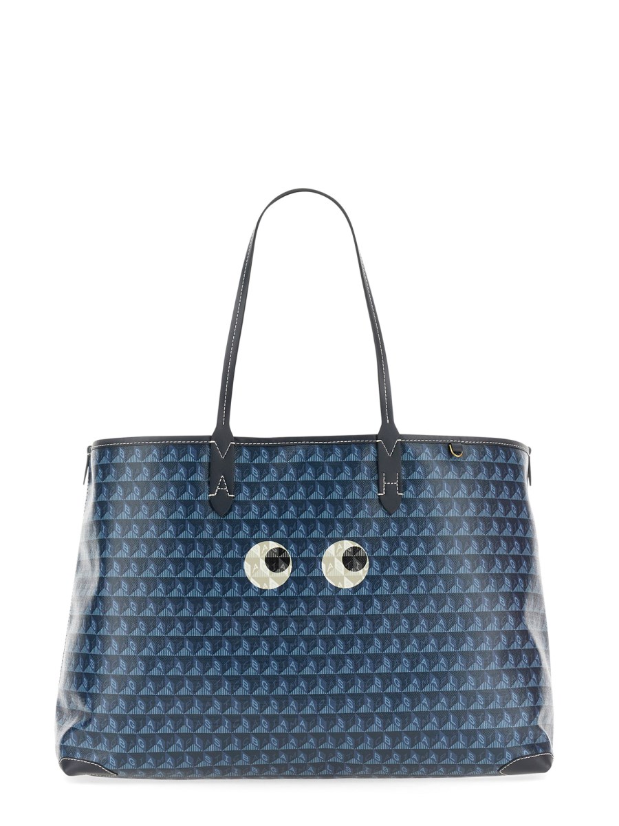 ANYA HINDMARCH - FAUX LEATHER "I AM A PLASTIC BAG" BAG - Eleonora Bonucci