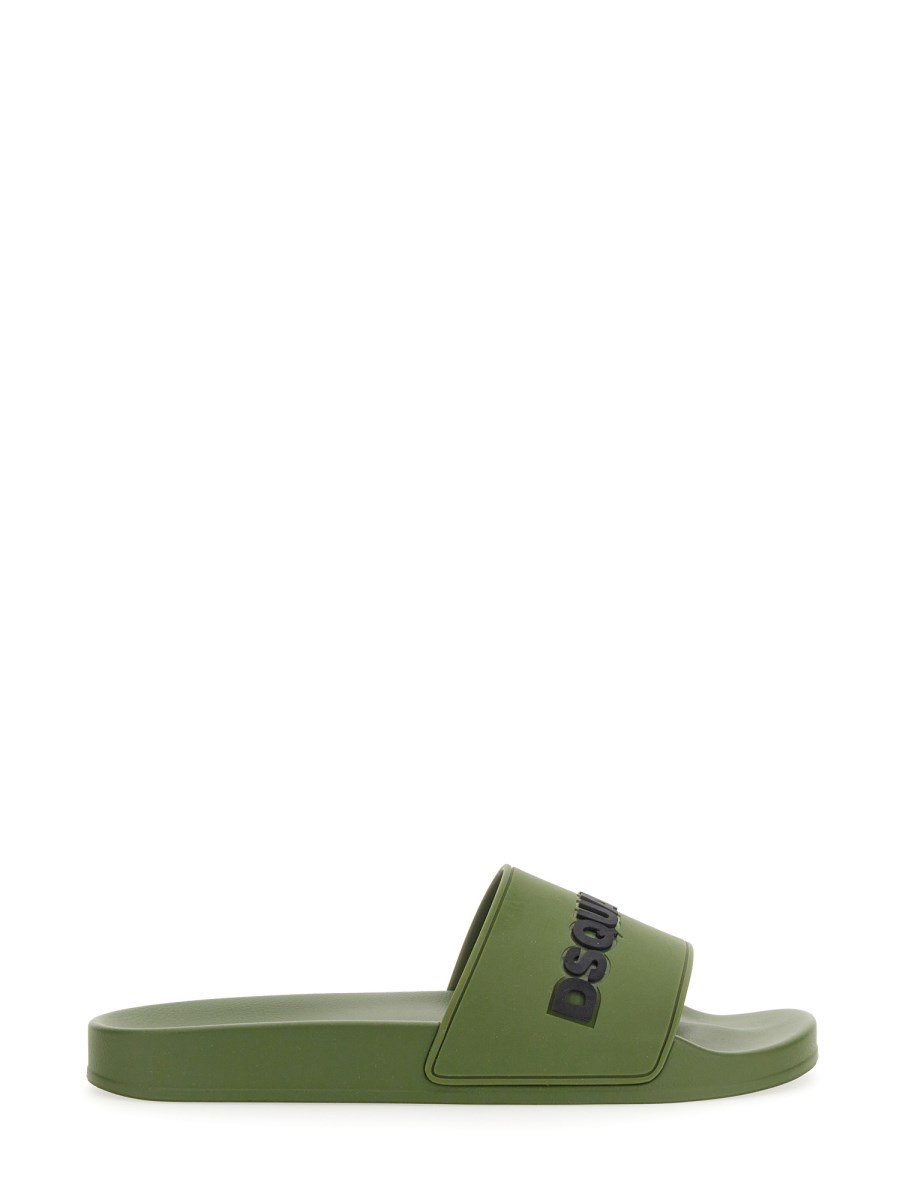 DSQUARED - SANDAL WITH LOGO - Eleonora Bonucci