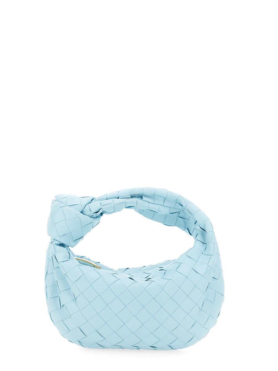 BOTTEGA VENETA - MINI JODIE LEATHER BAG WITH WOVEN PATTERN - Eleonora ...