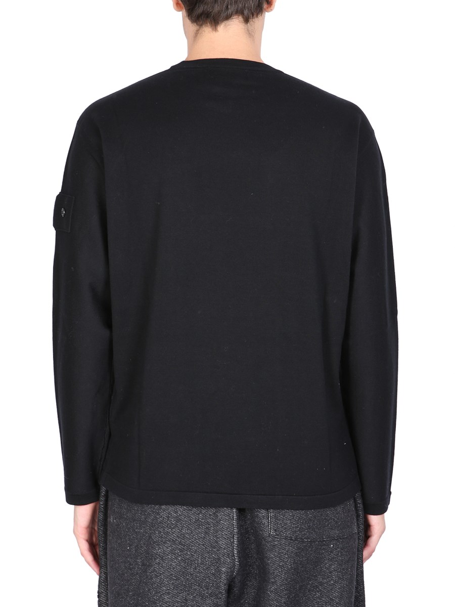 STONE ISLAND SHADOW PROJECT - COTTON BLEND SWEATSHIRT WITH STONE ISLAND SHADOW PROJECT - COTTON BLEND SWEATSHIRT WITH