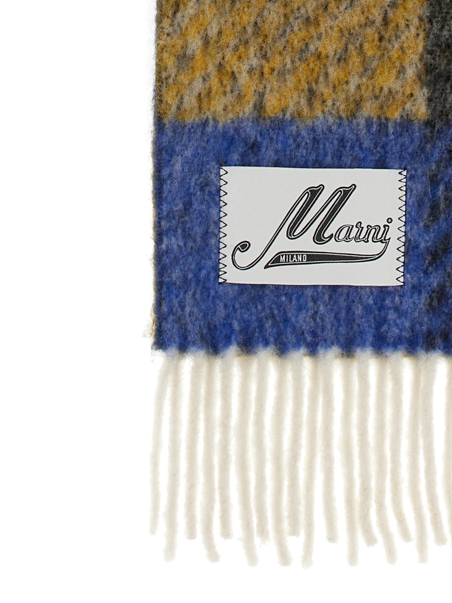 MARNI - MULTICOLOR MOHAIR SCARF - Eleonora Bonucci