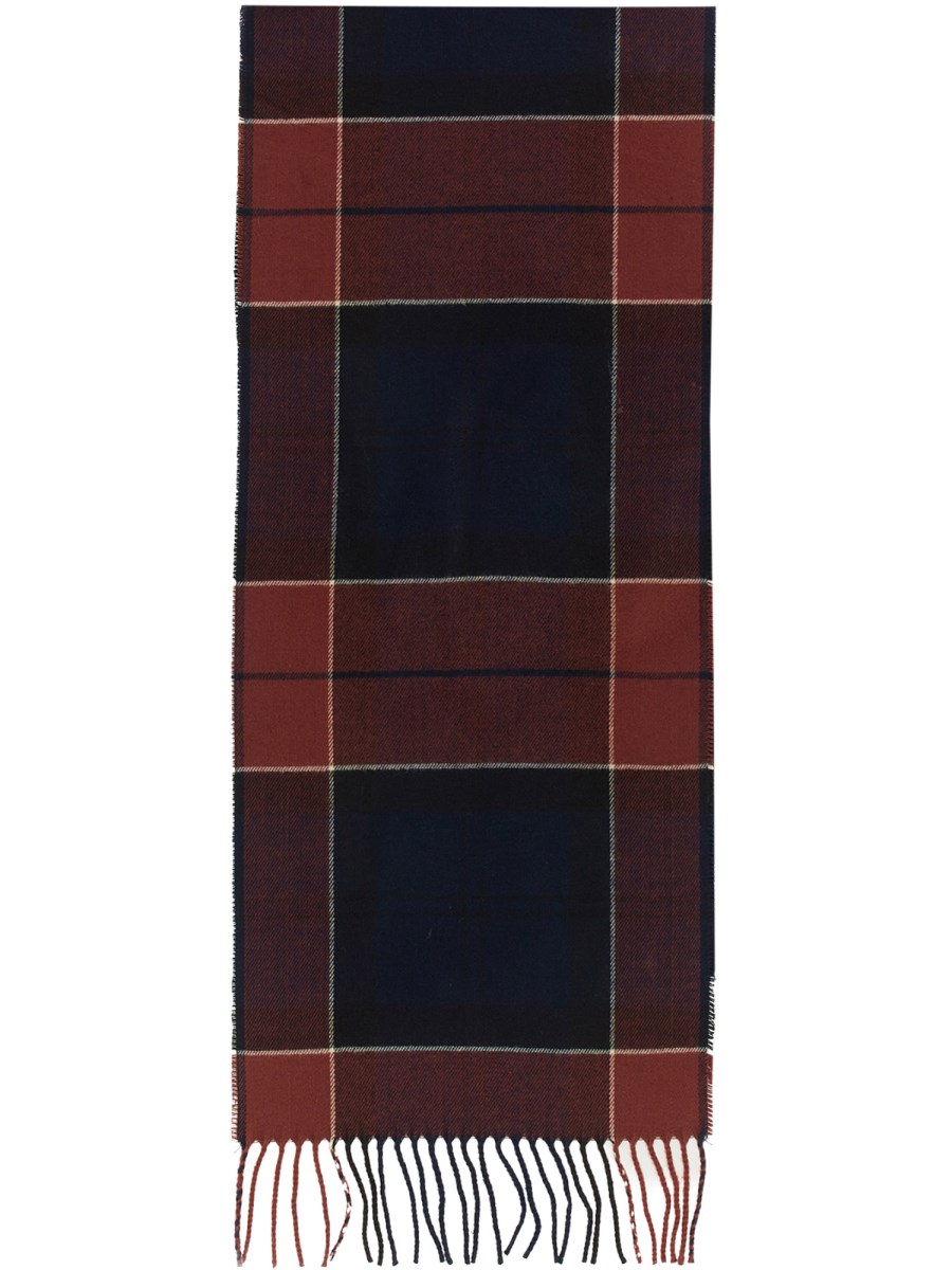 BARBOUR - GALINGALE SCARF WITH TARTAN PATTERN - Eleonora Bonucci