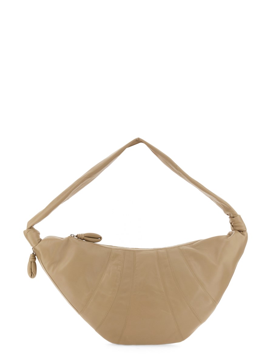 LEMAIRE - LARGE CROISSANT BAG IN NAPPA LEATHER - Eleonora Bonucci