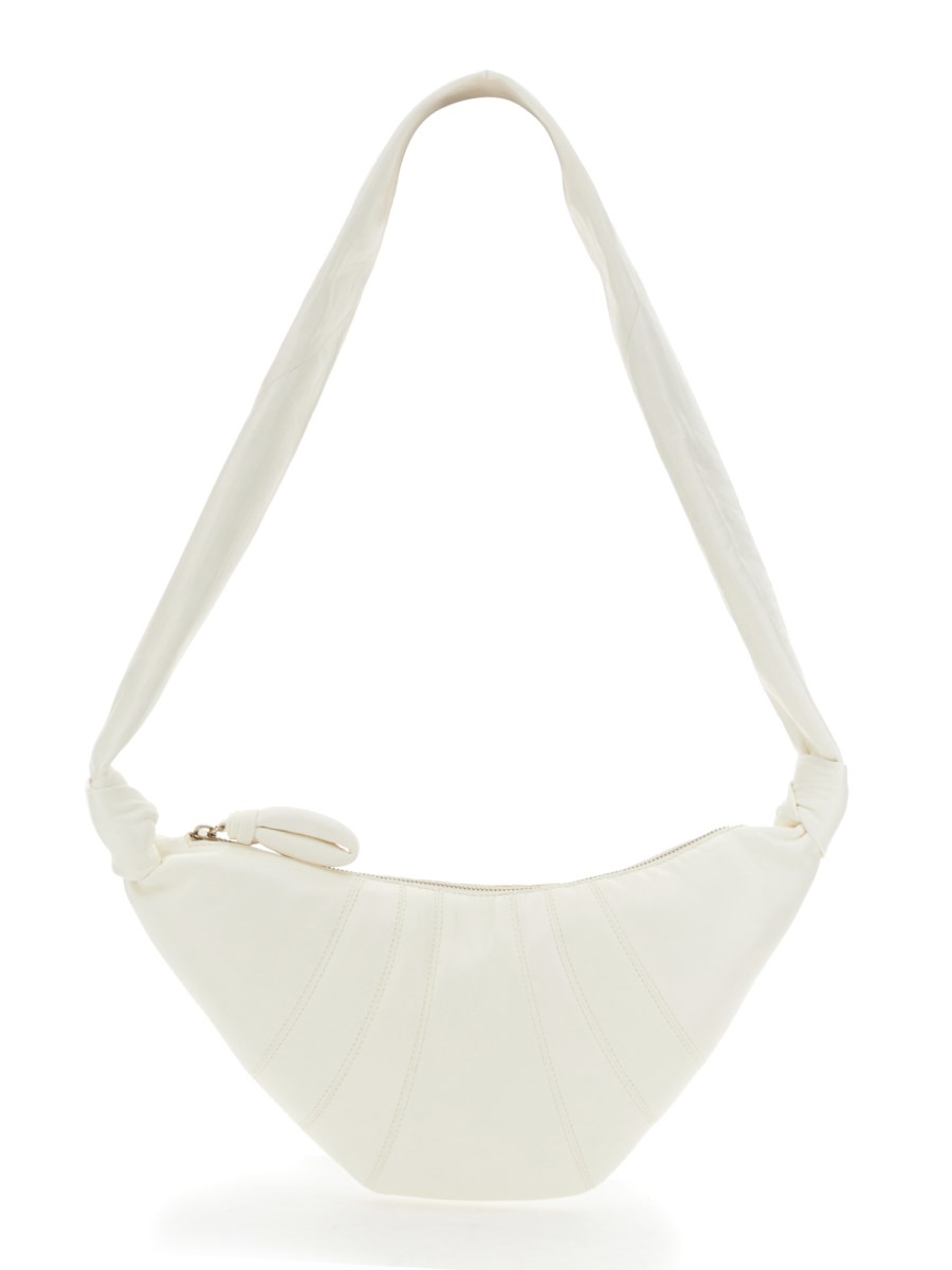 LEMAIRE - CROISSANT SMALL LEATHER BAG - Eleonora Bonucci