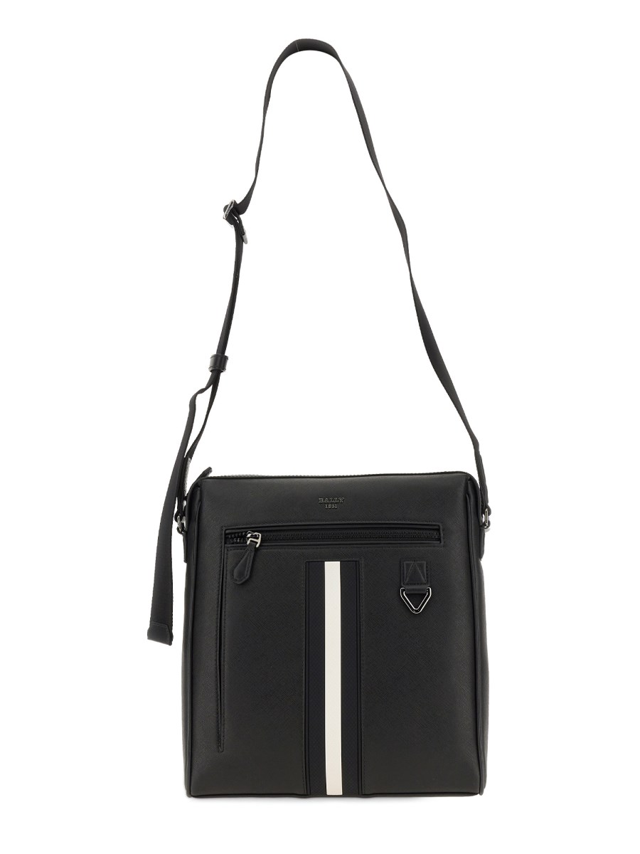 BALLY - LEATHER MESSENGER BAG - Eleonora Bonucci