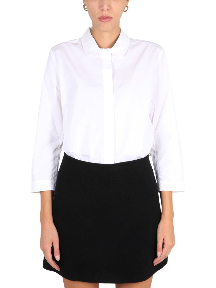 PATOU - ORGANIC COTTON BABY SHIRT - Eleonora Bonucci