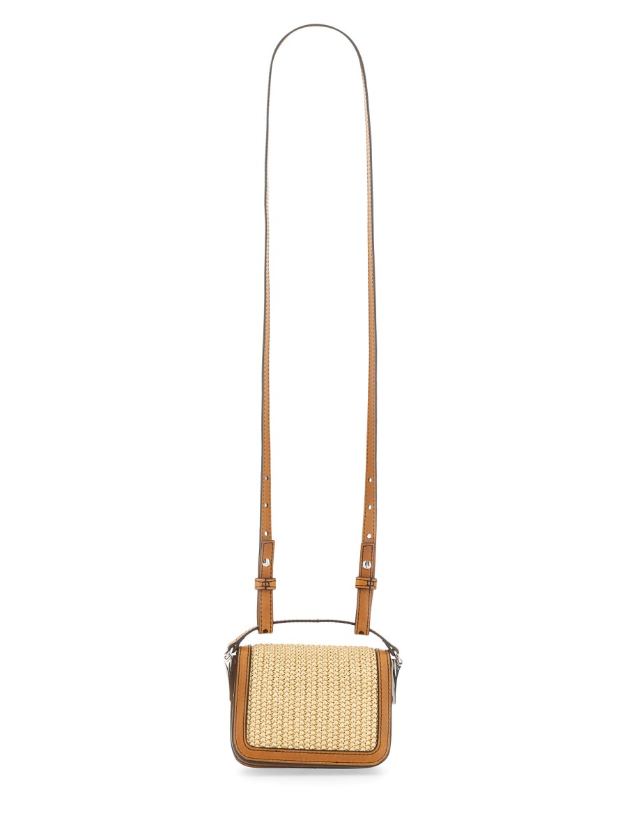 DSQUARED - RAFFIA JUNGLE SHOULDER BAG - Eleonora Bonucci