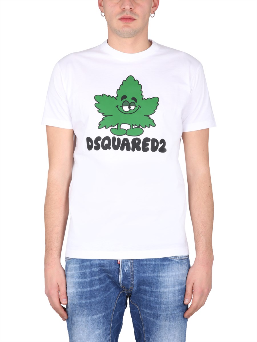 DSQUARED - T-SHIRT WITH LOGO - Eleonora Bonucci