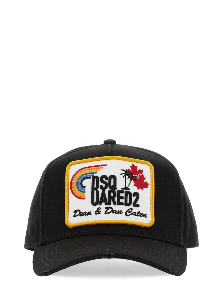 DSQUARED - BASEBALL HAT WITH LOGO - Eleonora Bonucci