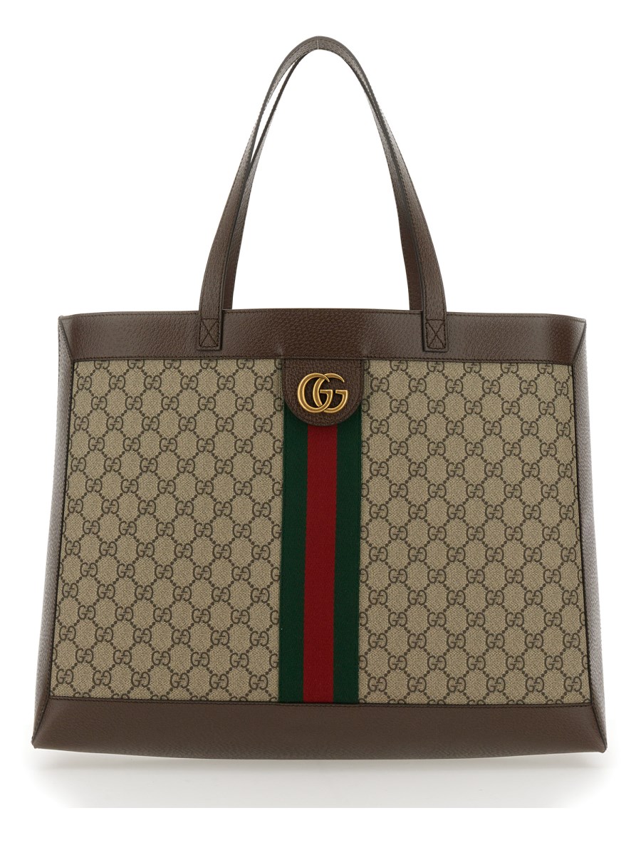 GUCCI - OPHIDIA SHOPPING BAG IN GG SUPREME - Eleonora Bonucci