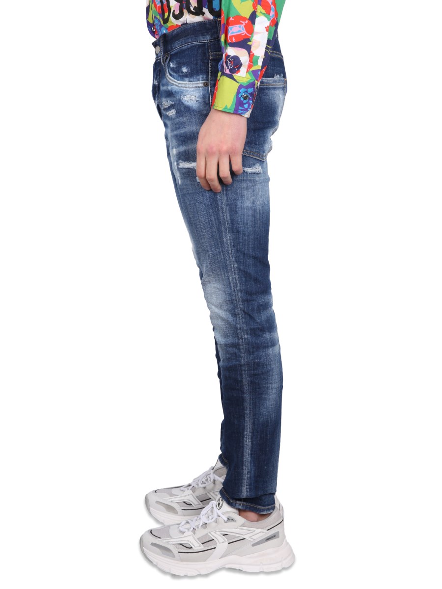 DSQUARED - COOL GUY JEANS IN COTTON DENIM - Eleonora Bonucci