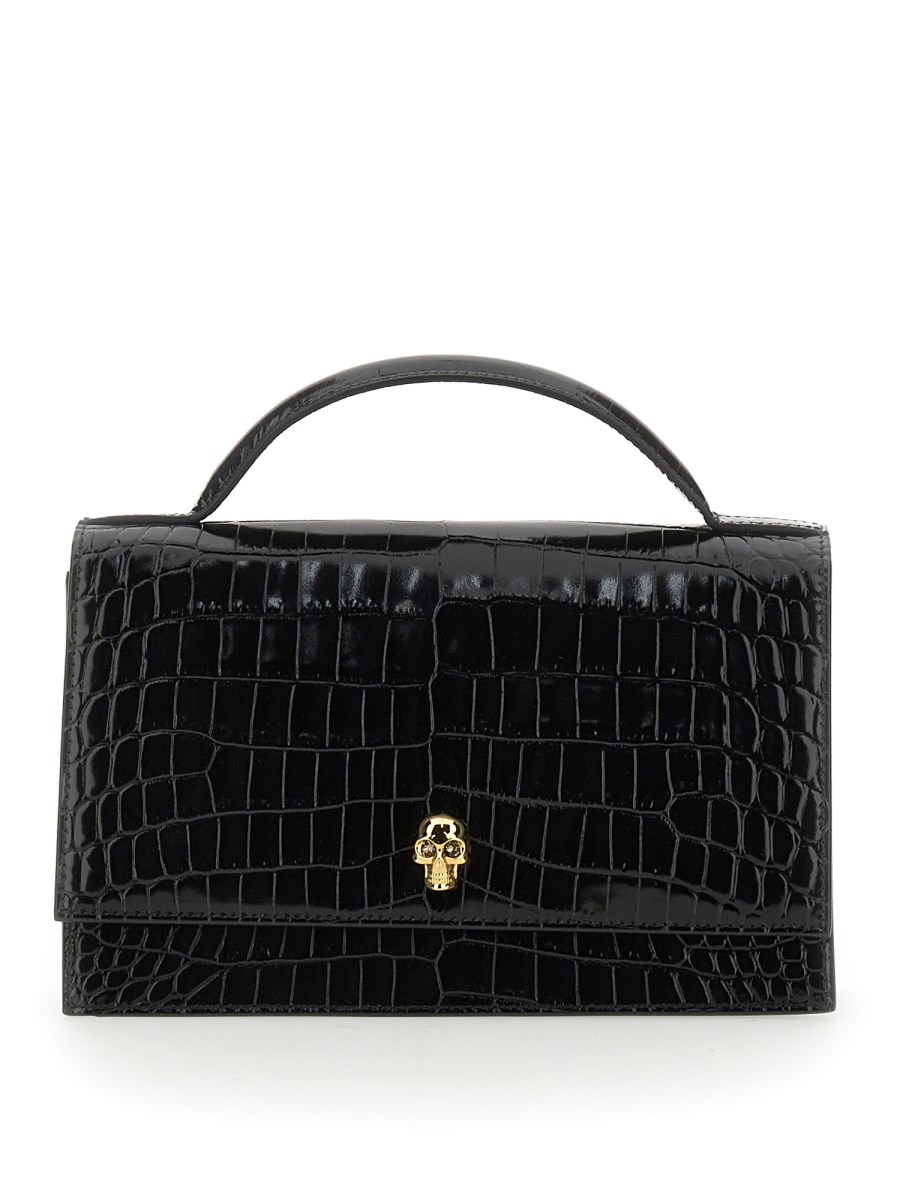 ALEXANDER McQUEEN - MEDIUM LEATHER SKULL BAG - Eleonora Bonucci
