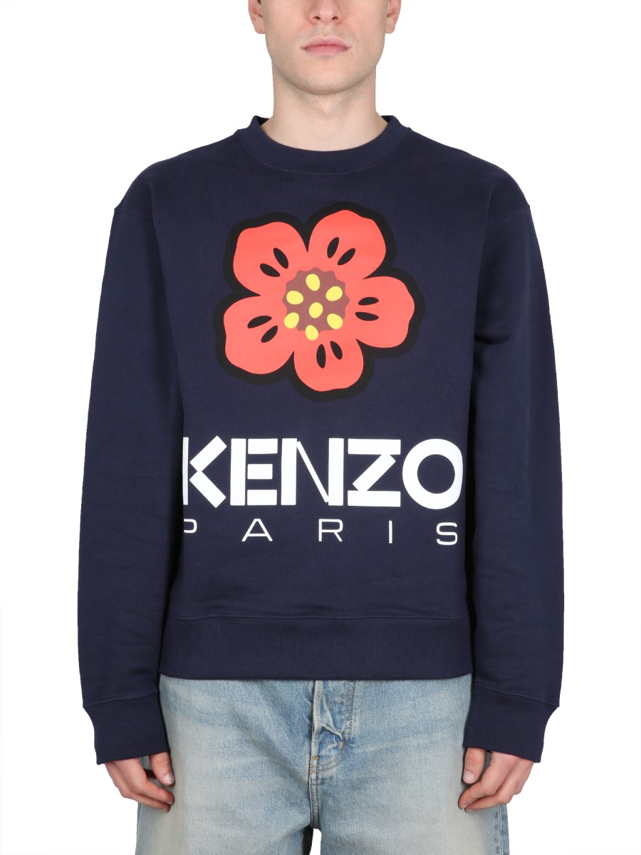 KENZO - COTTON BOKE FLOWER SWEATSHIRT - Eleonora Bonucci