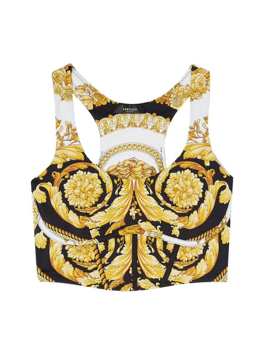 VERSACE - CROP TOP BAROQUE - Eleonora Bonucci