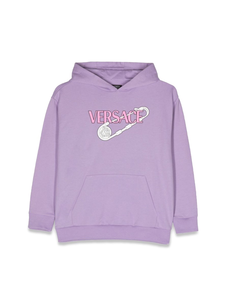 VERSACE - pins logo hoodie - Eleonora Bonucci
