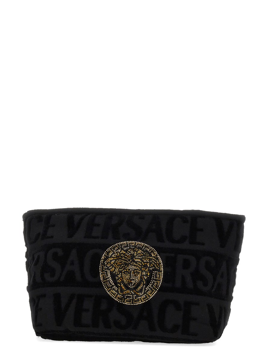 VERSACE - BEAUTY CASE WITH LOGO - Eleonora Bonucci