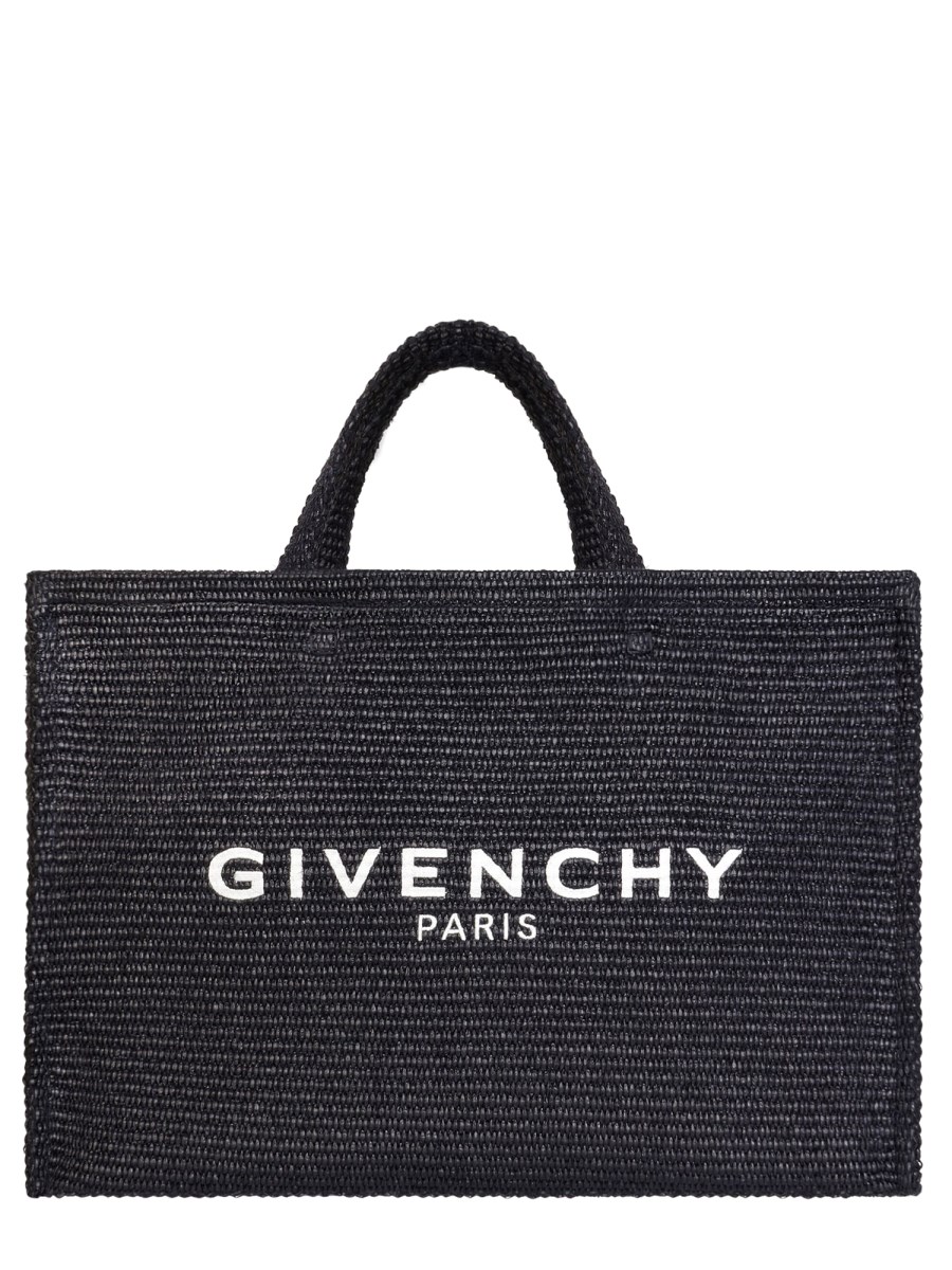 GIVENCHY - G-TOTE LARGE RAFFIA BAG - Eleonora Bonucci