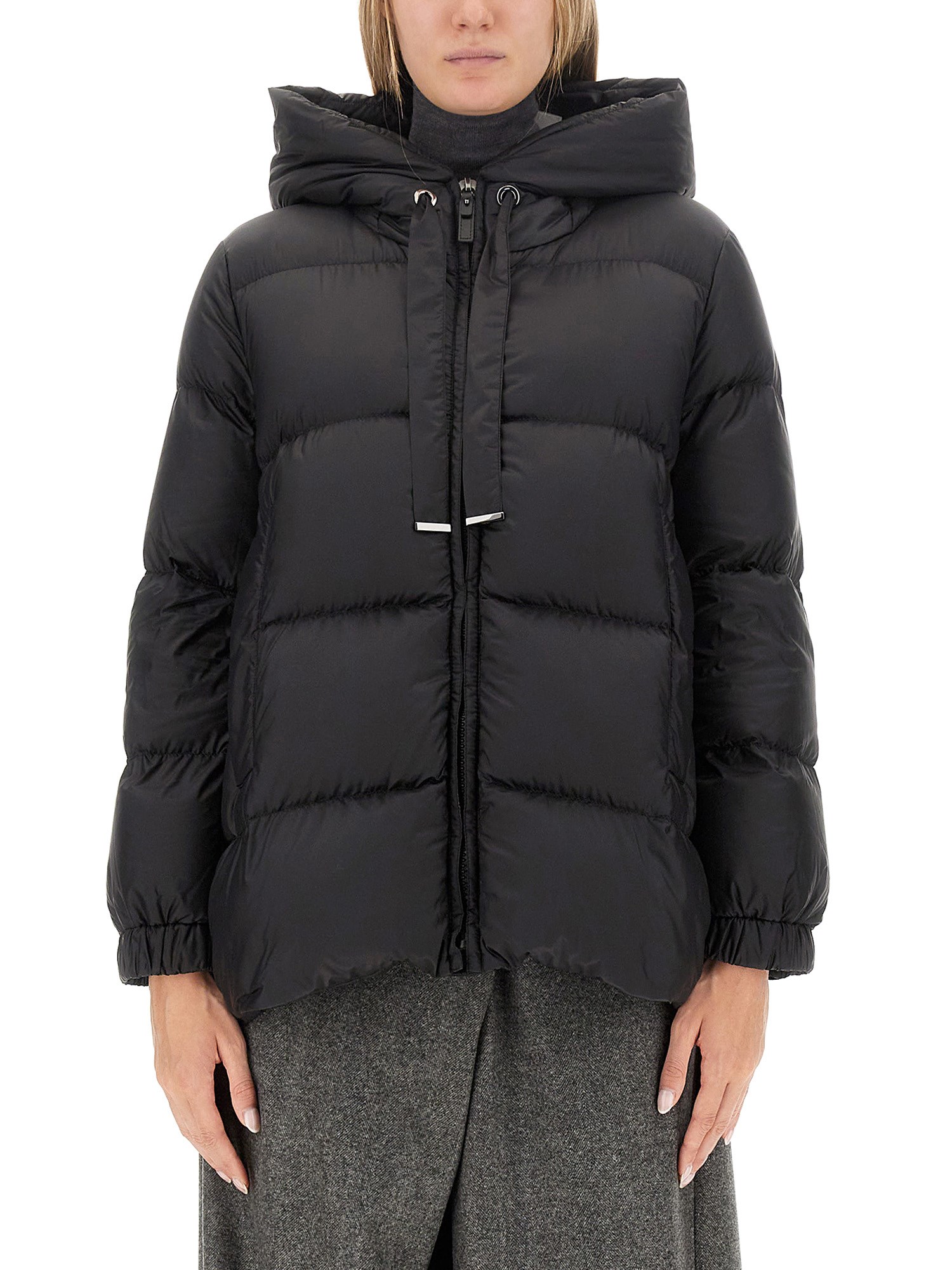 Max Mara Seia Puffer Jacket In Black | ModeSens