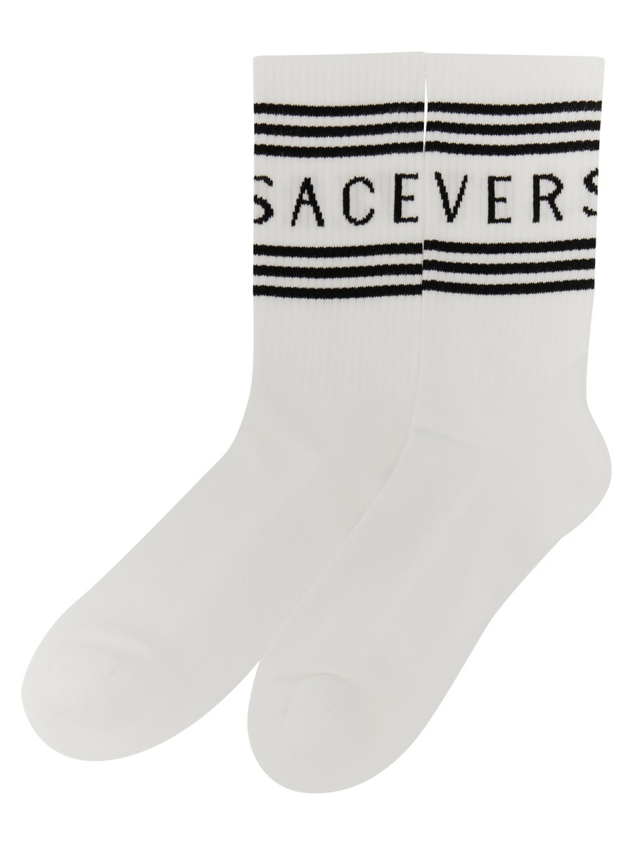 VERSACE SOCKS WITH LOGO Eleonora Bonucci