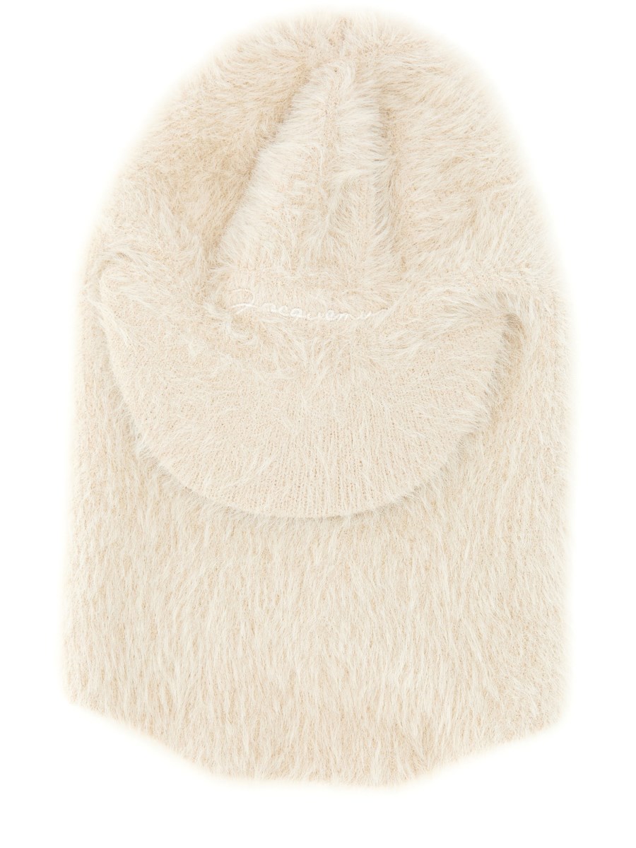 JACQUEMUS - "LA CAGOULE" FLUFFY BALACLAVA - Eleonora Bonucci