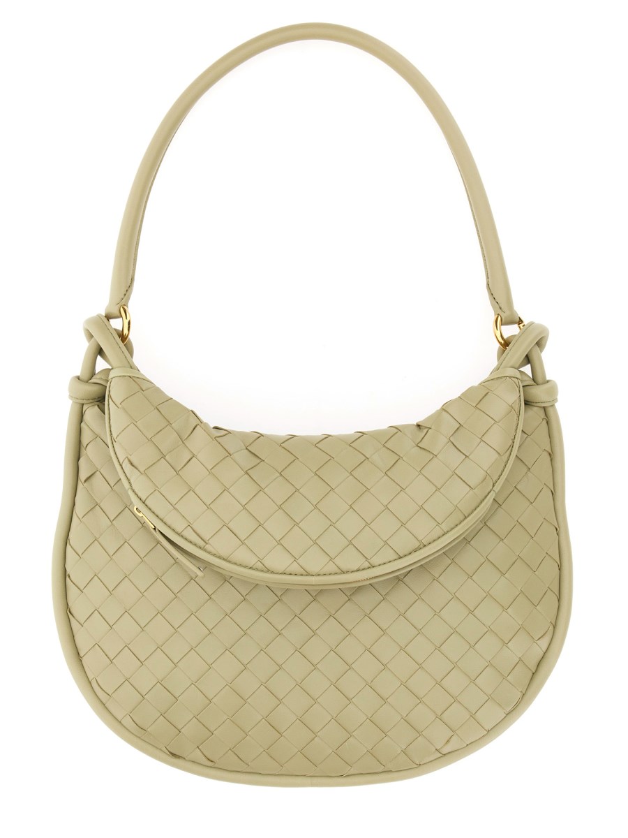 BOTTEGA VENETA - MEDIUM LEATHER "CUFFLINKS" BAG - Eleonora Bonucci