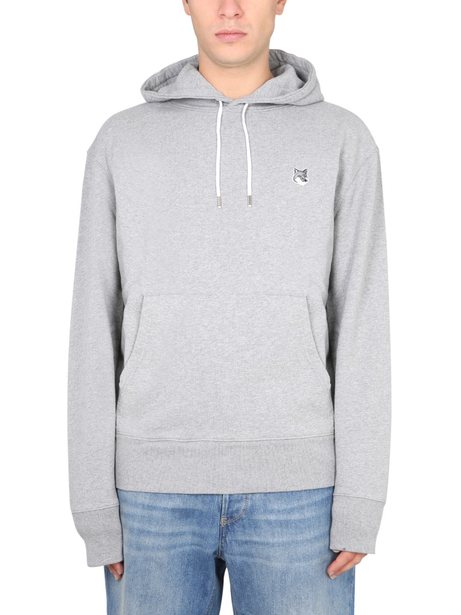 FELPA CON FOX HEAD PATCH