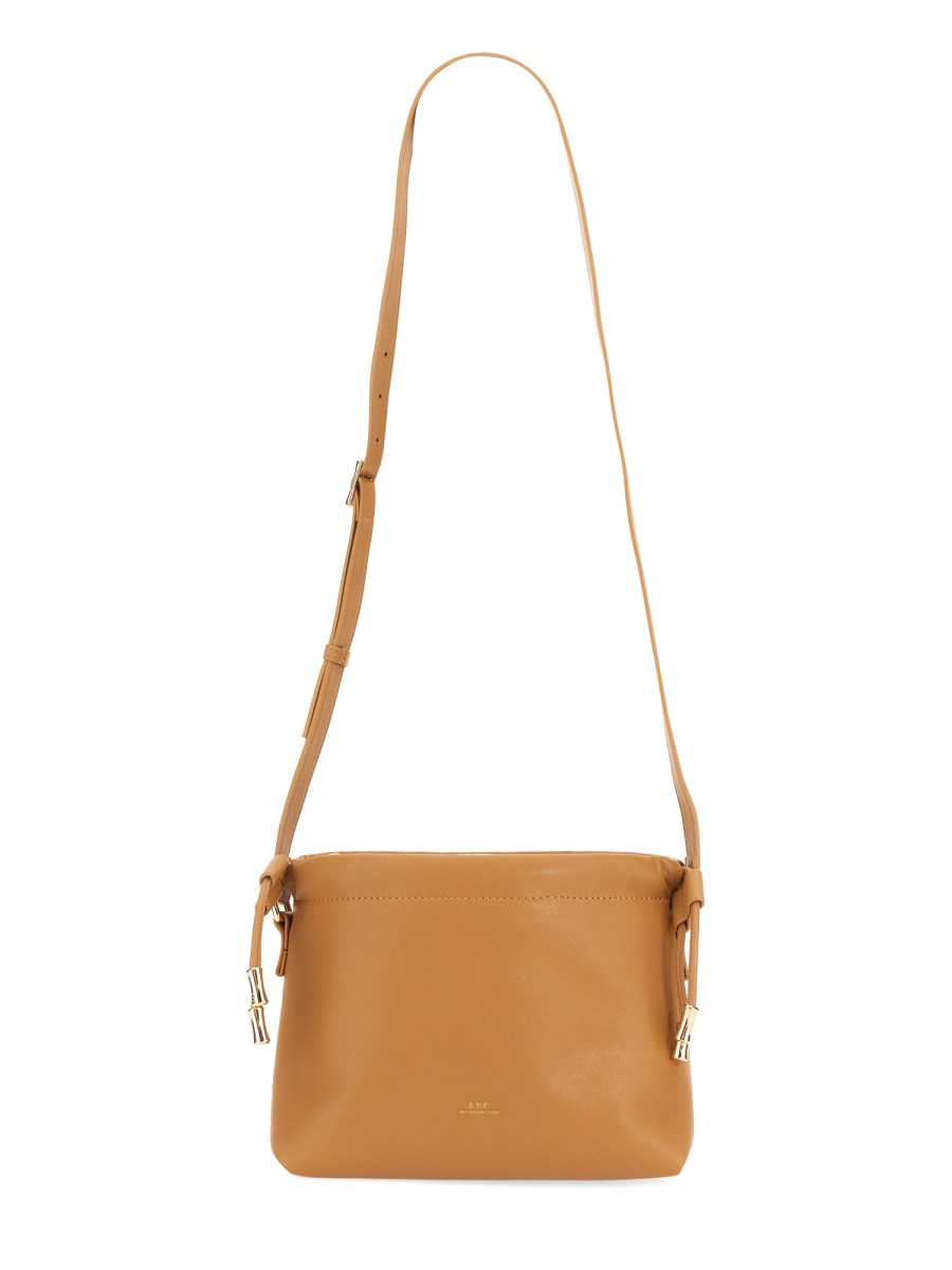 A.P.C. - NINON MINI FAUX LEATHER BAG - Eleonora Bonucci