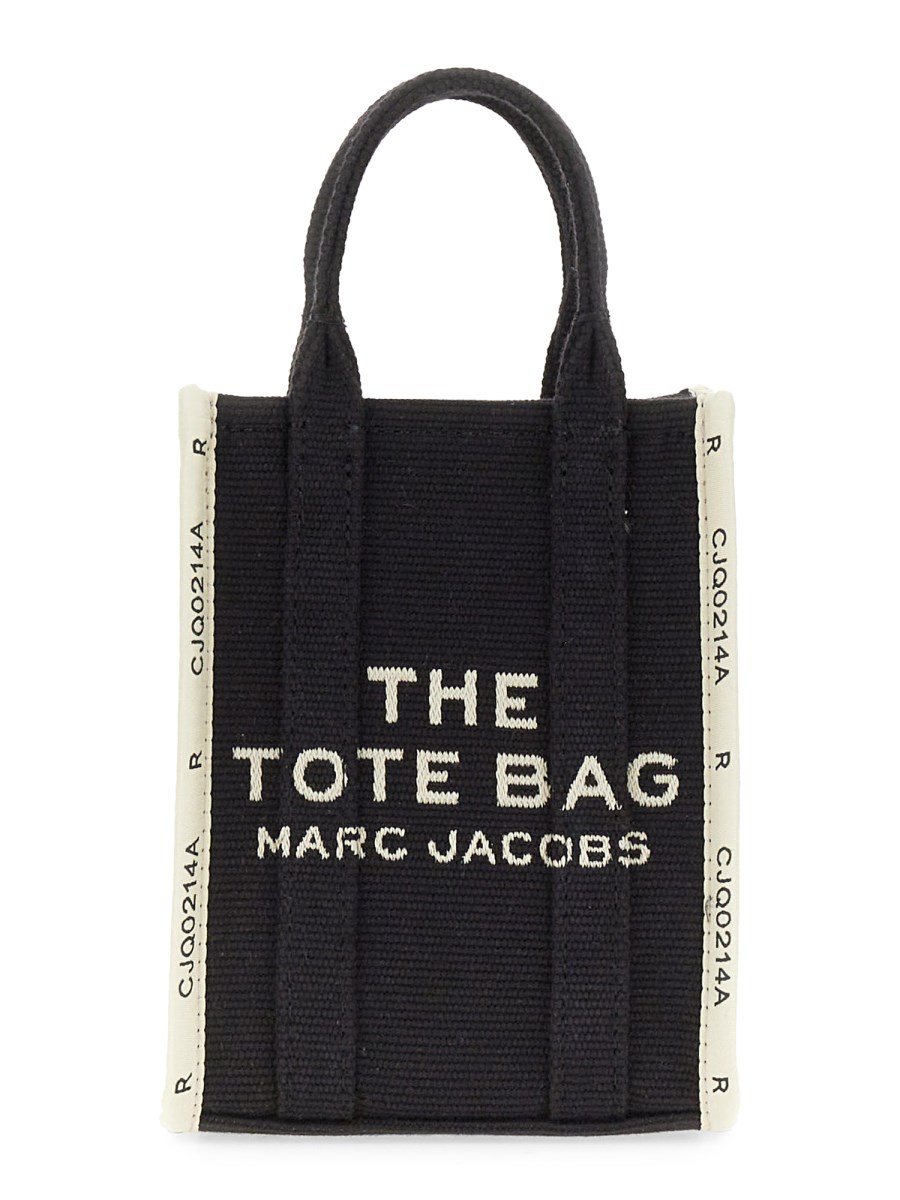 MARC JACOBS - JACQUARD CANVAS MINI "THE TOTE" BAG - Eleonora Bonucci