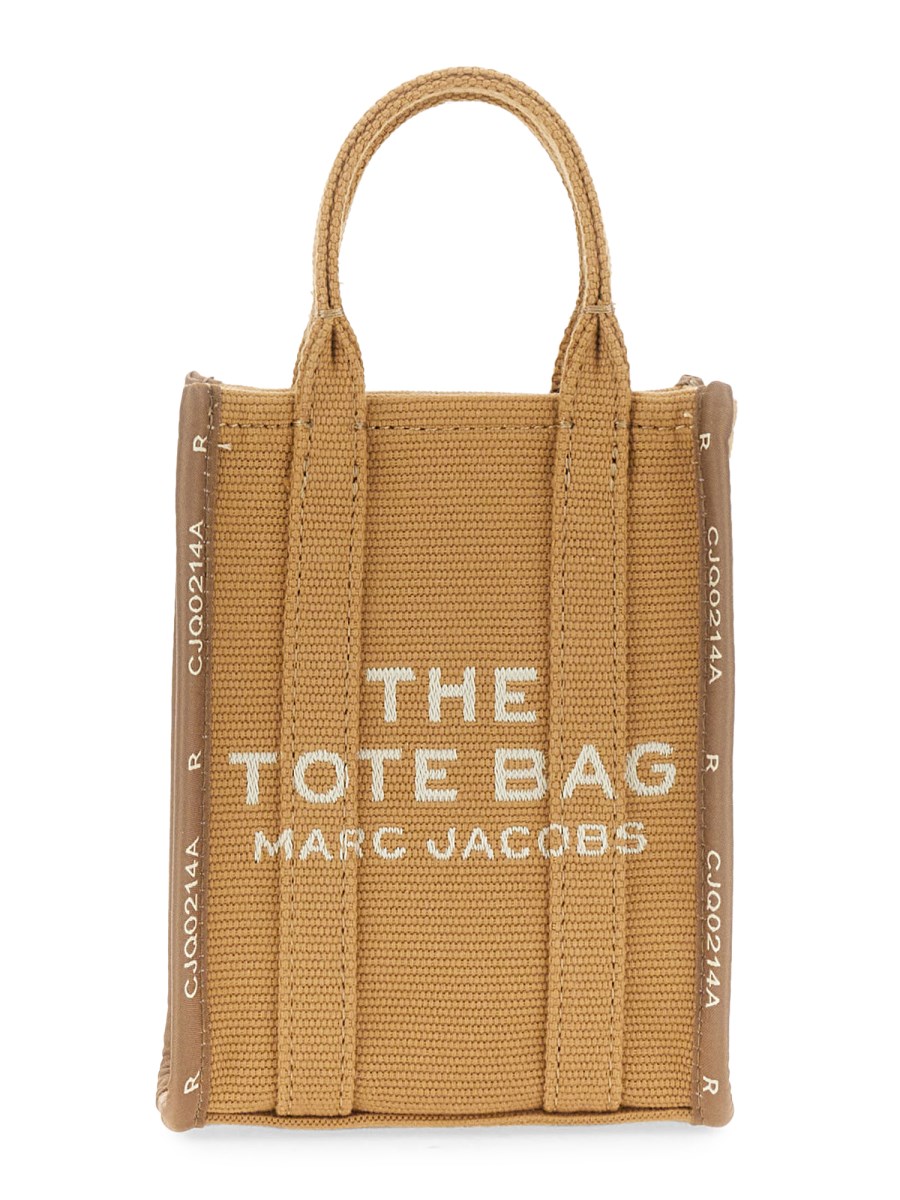MARC JACOBS - JACQUARD CANVAS MINI THE TOTE BAG - Eleonora Bonucci