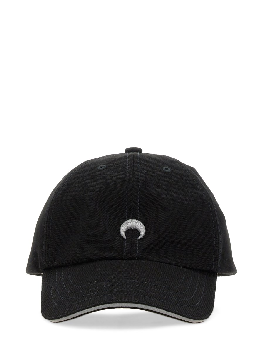 MARINE SERRE - COTTON BASEBALL CAP - Eleonora Bonucci