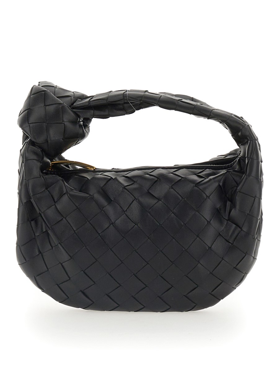 BOTTEGA VENETA - BORSA MINI JODIE IN PELLE CON MOTIVO INTRECCIATO ...