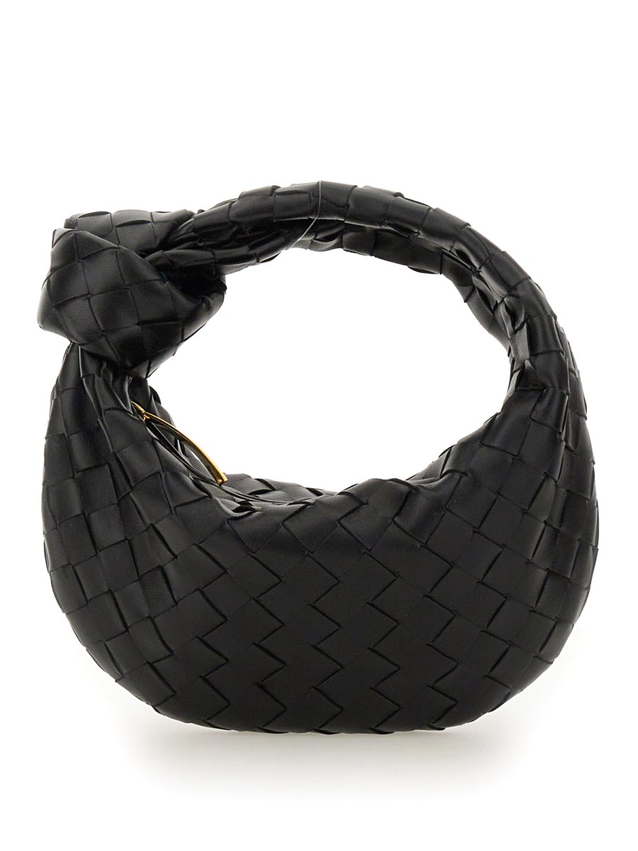 BOTTEGA VENETA - MINI "JODIE" LEATHER BAG WITH WOVEN PATTERN - Eleonora ...