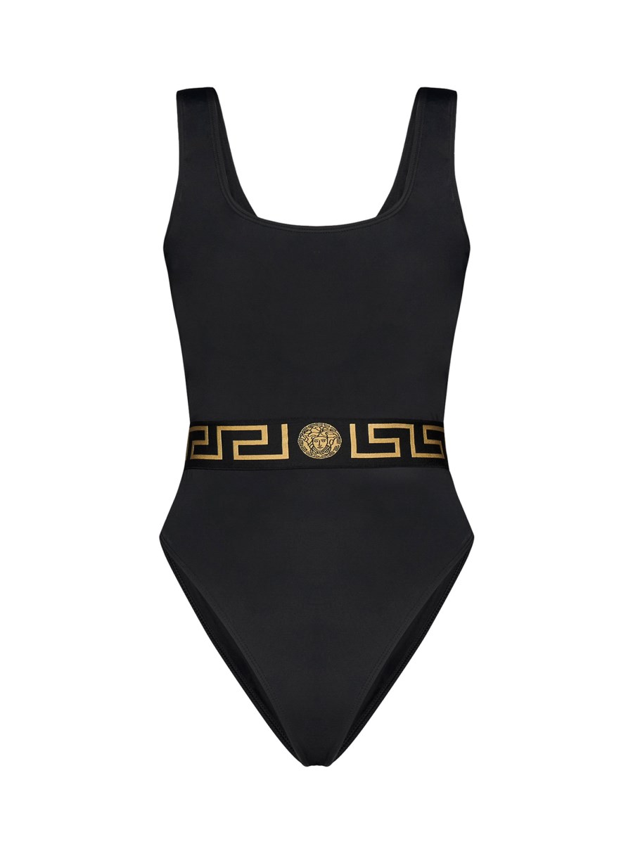 VERSACE - COSTUME IN NYLON INTERO CON GRECA - Eleonora Bonucci