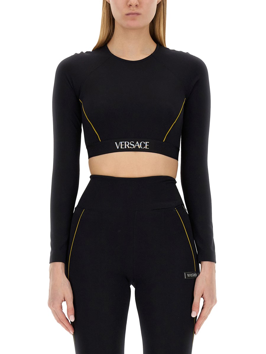 VERSACE - TOPS WITH LOGO - Eleonora Bonucci