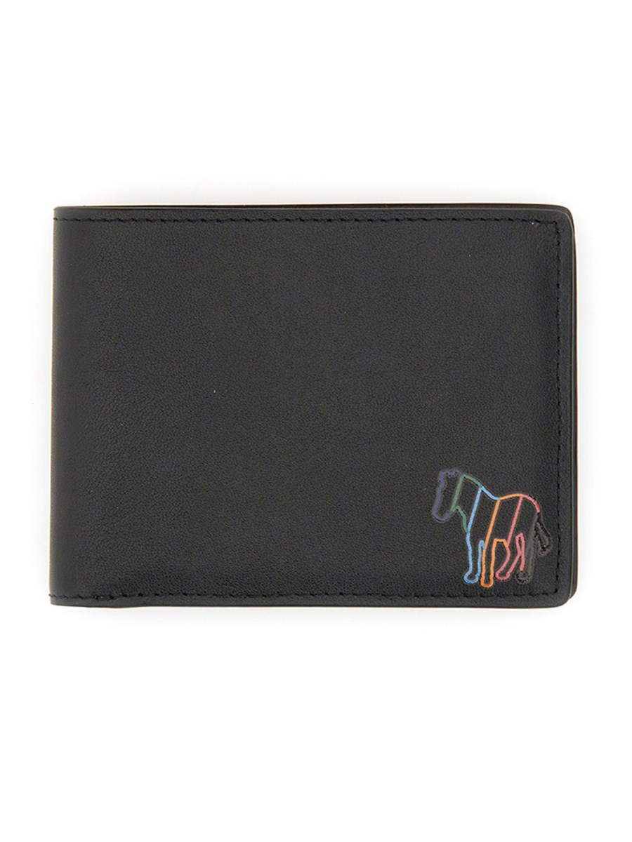 PS BY PAUL SMITH BILL FOLD WALLET BROAD STRIPE ZEBRA Eleonora Bonucci