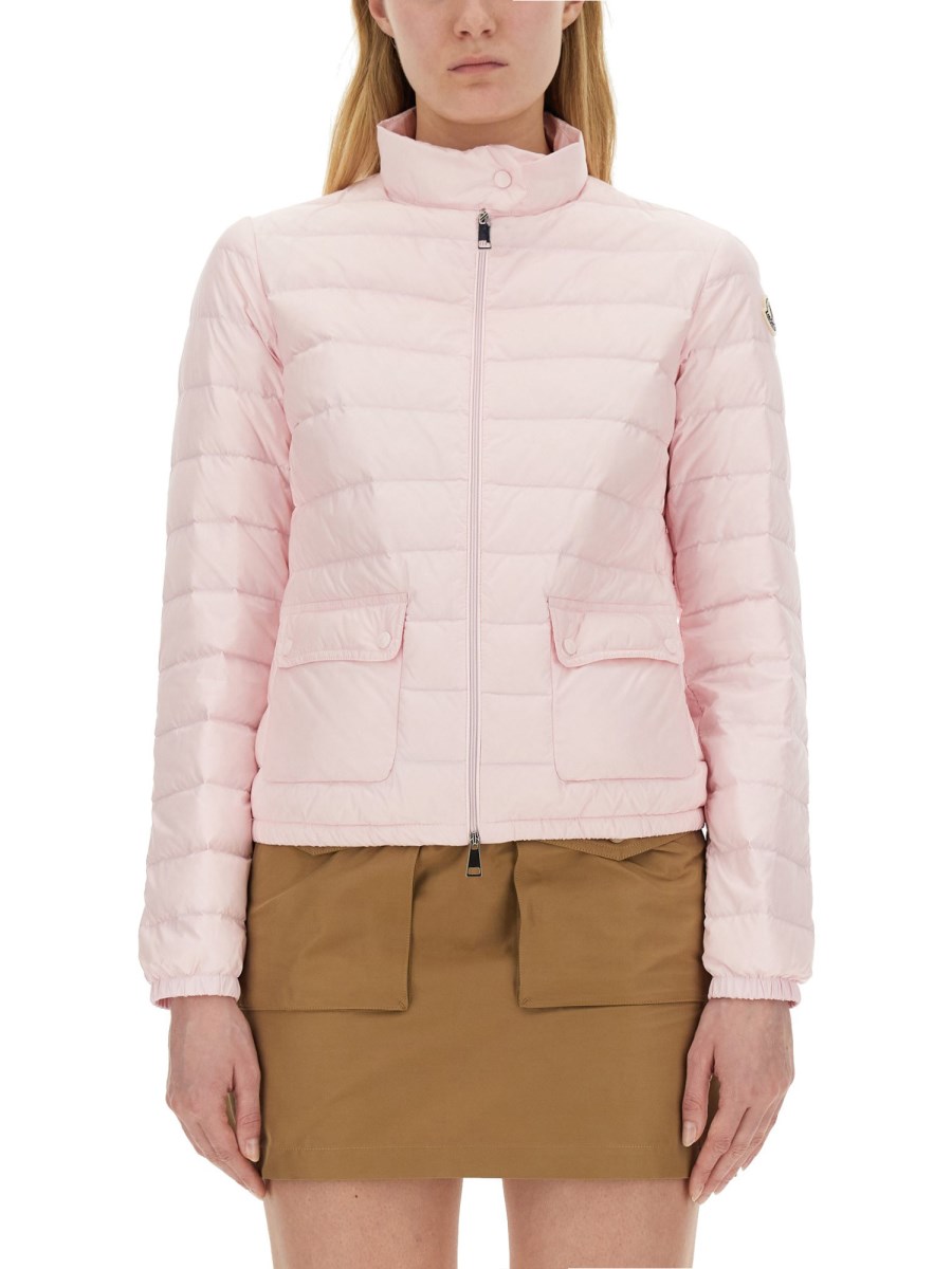MONCLER - LANS SHORT NYLON DOWN JACKET - Eleonora Bonucci