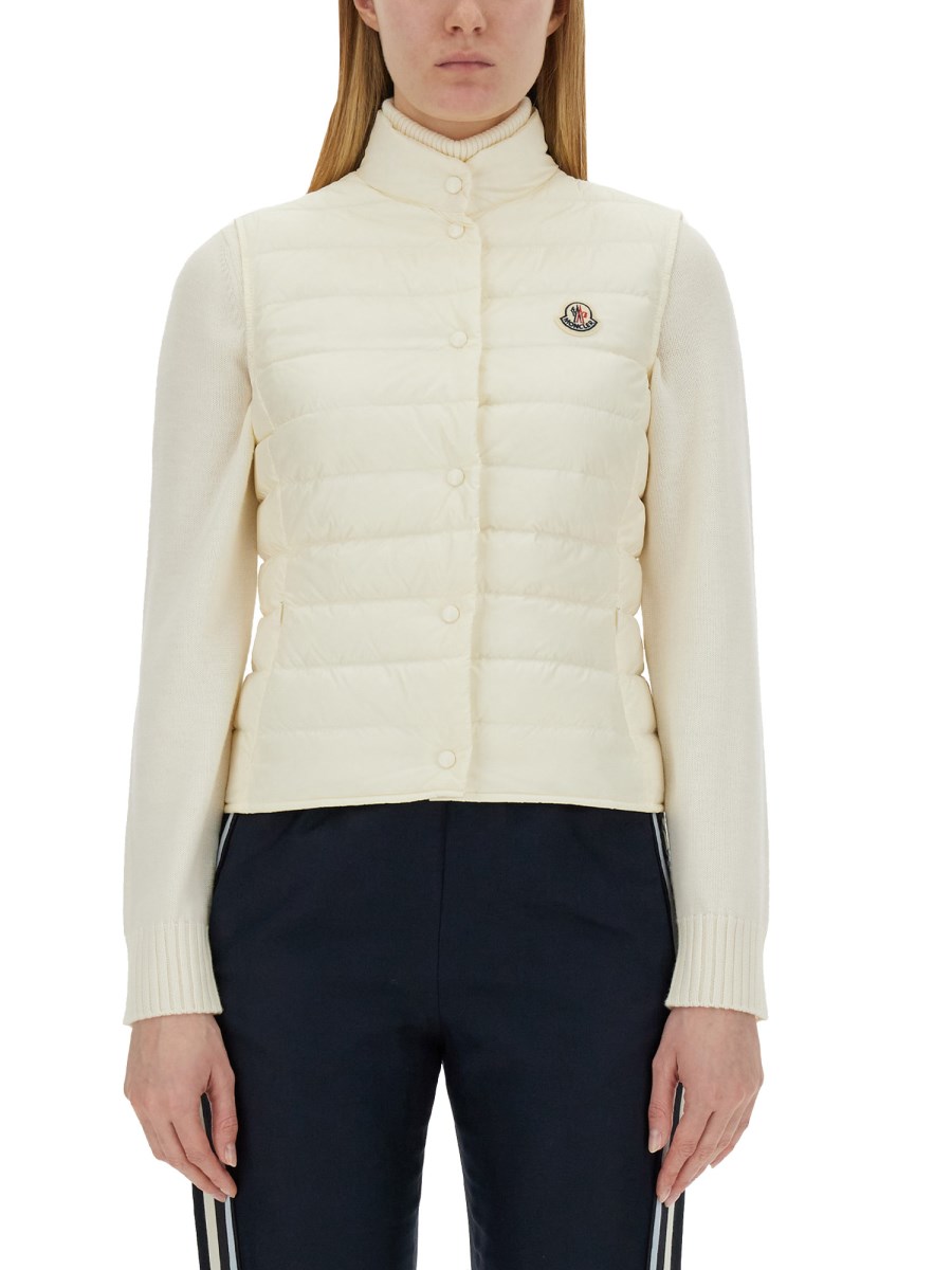 MONCLER - NYLON "LIANE" VEST - Eleonora Bonucci