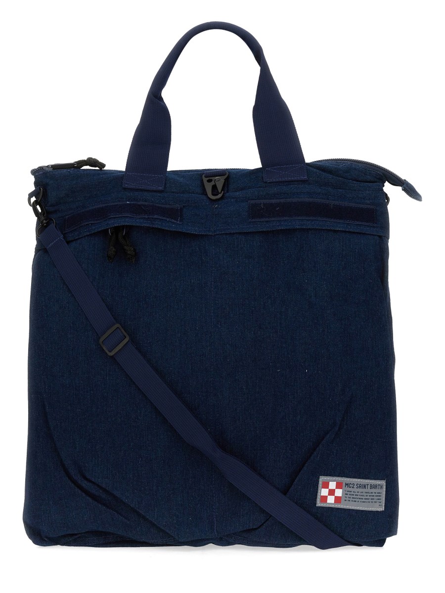 MC2 SAINT BARTH - COTTON CANVAS BACKPACK - Eleonora Bonucci