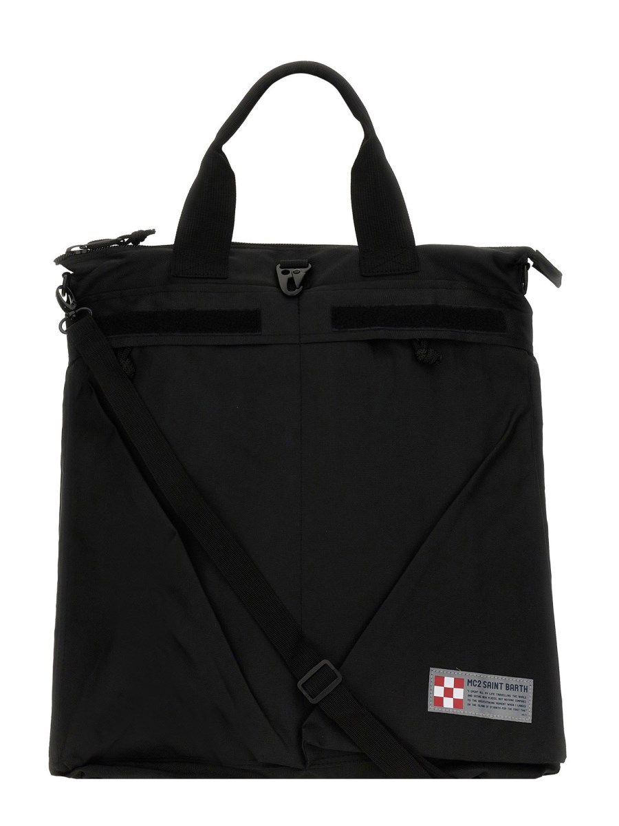 MC2 SAINT BARTH - COTTON CANVAS BACKPACK - Eleonora Bonucci