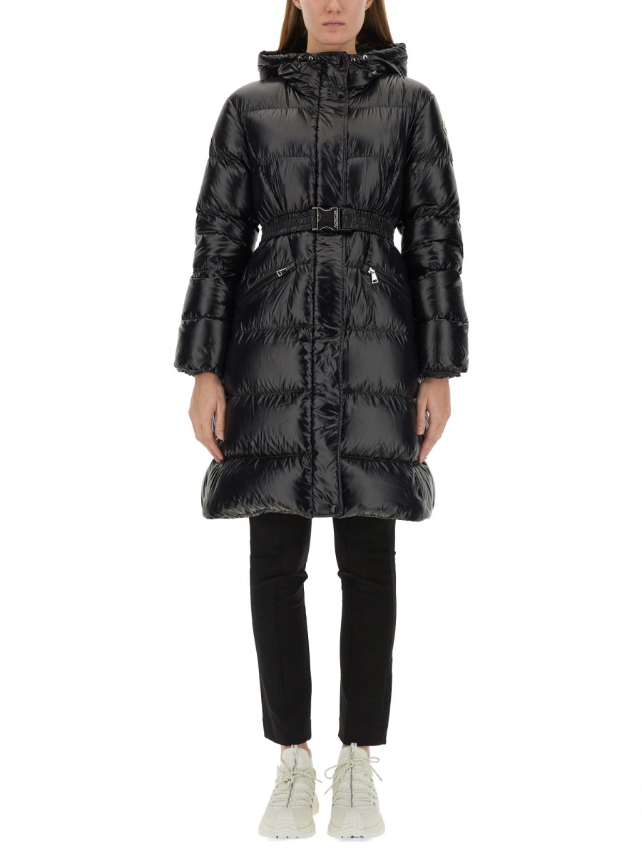 MONCLER - LONG DOWN JACKET "BELLEVUE" - Eleonora Bonucci