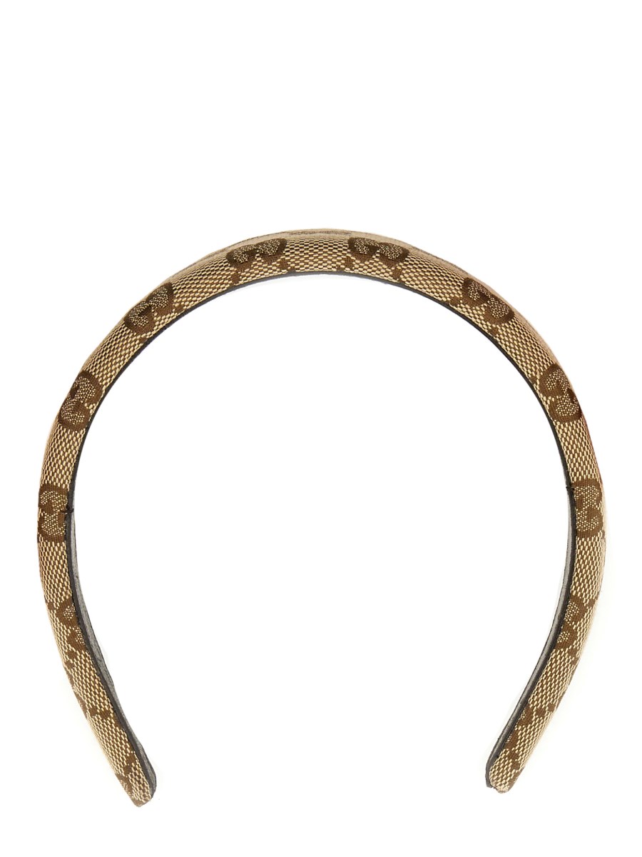 GUCCI - ORIGINAL GG FABRIC HEADBAND - Eleonora Bonucci