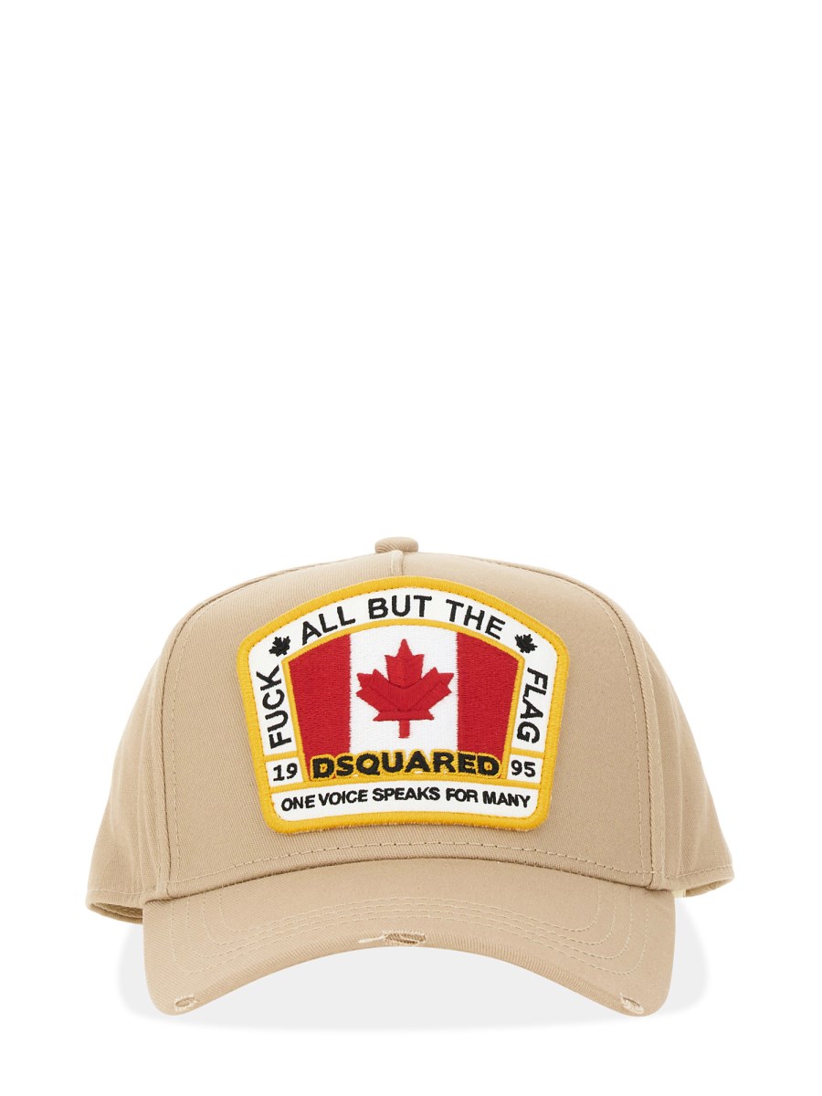 DSQUARED - BASEBALL HAT WITH LOGO - Eleonora Bonucci